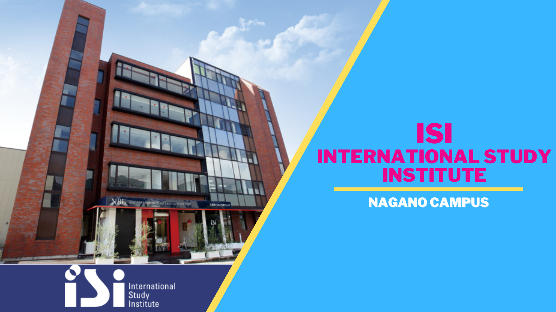 ISI International Study Institute | Nagano Campus - ICHIBANJAPANCENTER ...